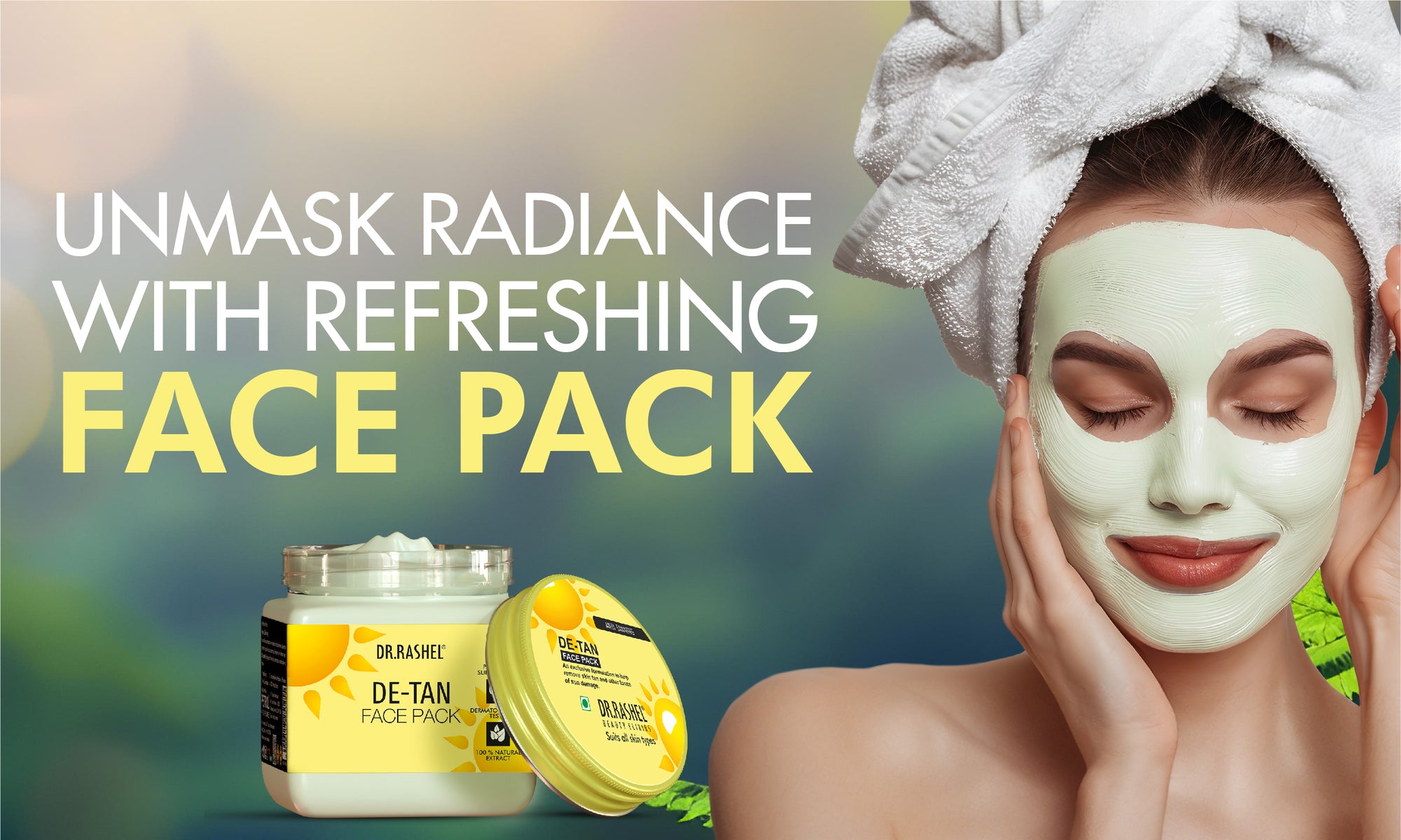 Buy Face Pack for Men and Women for All Skin Types – Dr.Rashel
