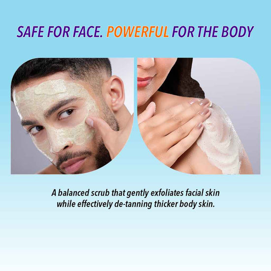 De Tan Scrub for Tan Removal - Dr.Rashel