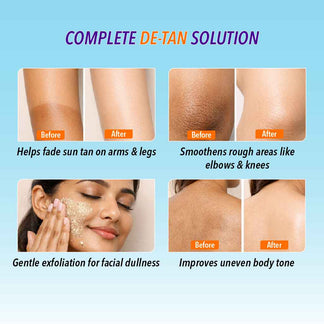 De Tan Scrub for Tan Removal - Dr.Rashel