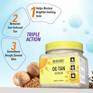 De Tan Scrub for Tan Removal - Dr.Rashel
