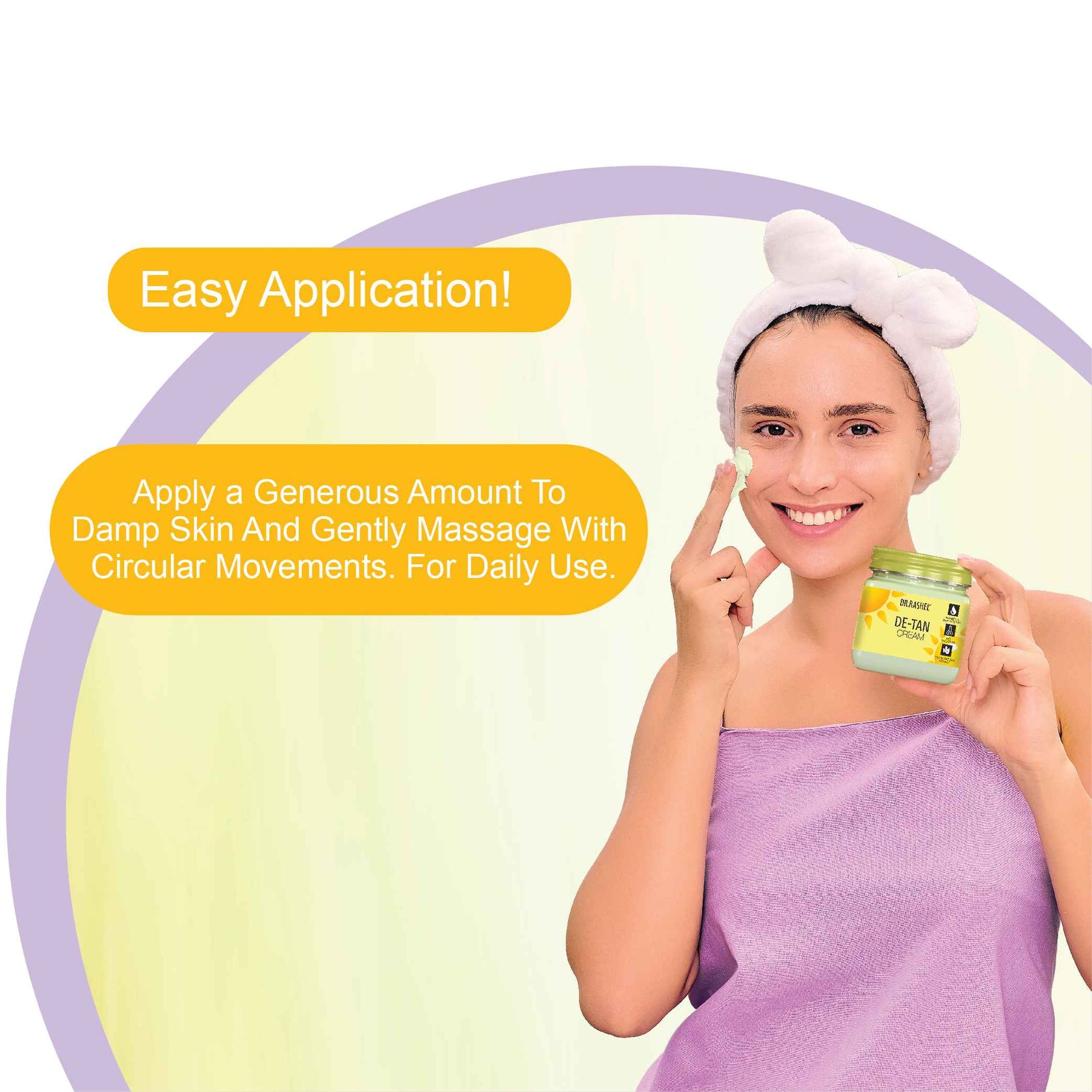 De Tan Cream for Tan Removal - Dr.Rashel