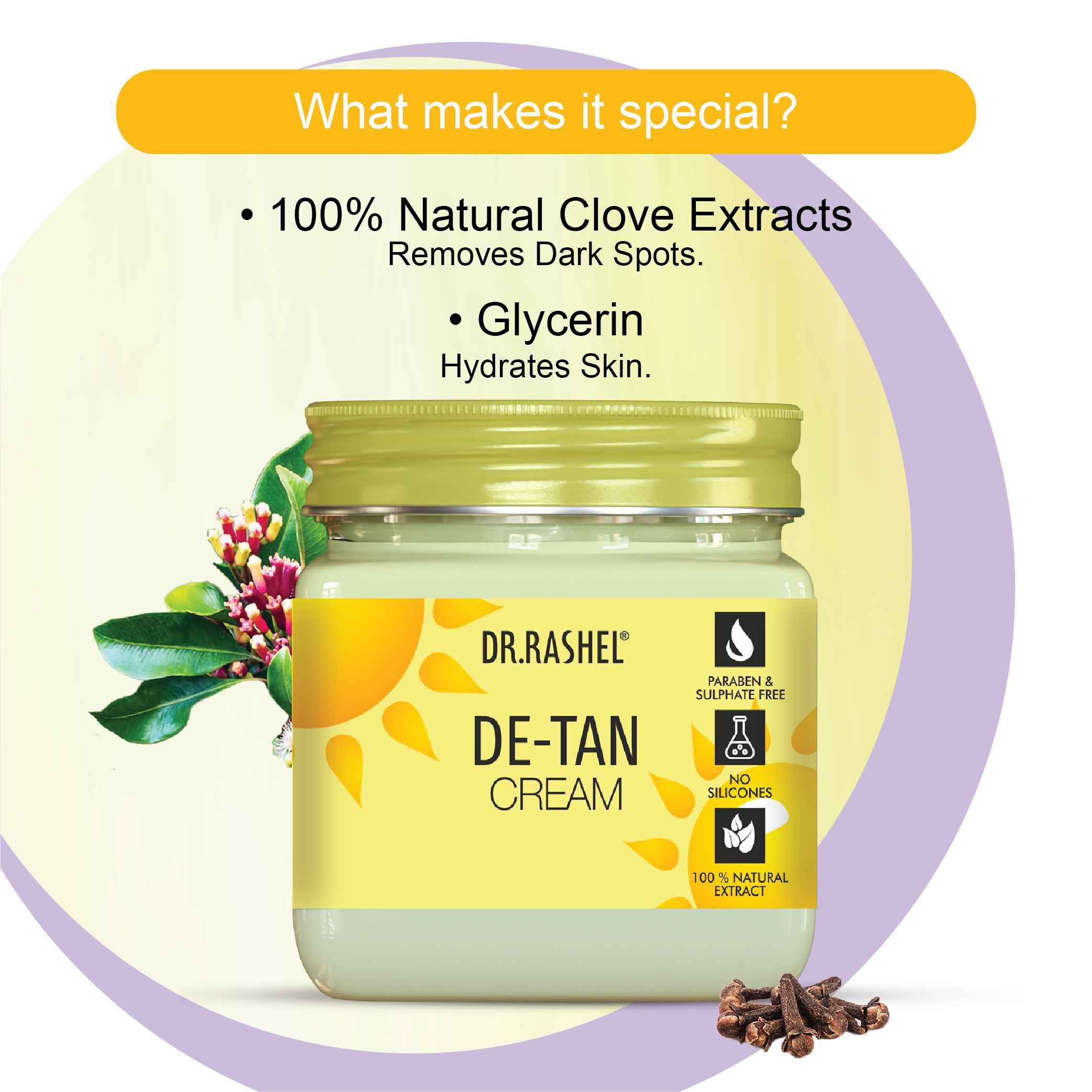 De Tan Cream for Tan Removal - Dr.Rashel