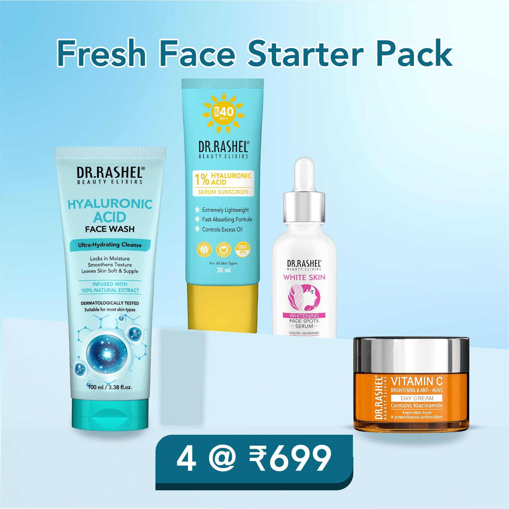 Fresh Face Starter Pack – Dr.Rashel