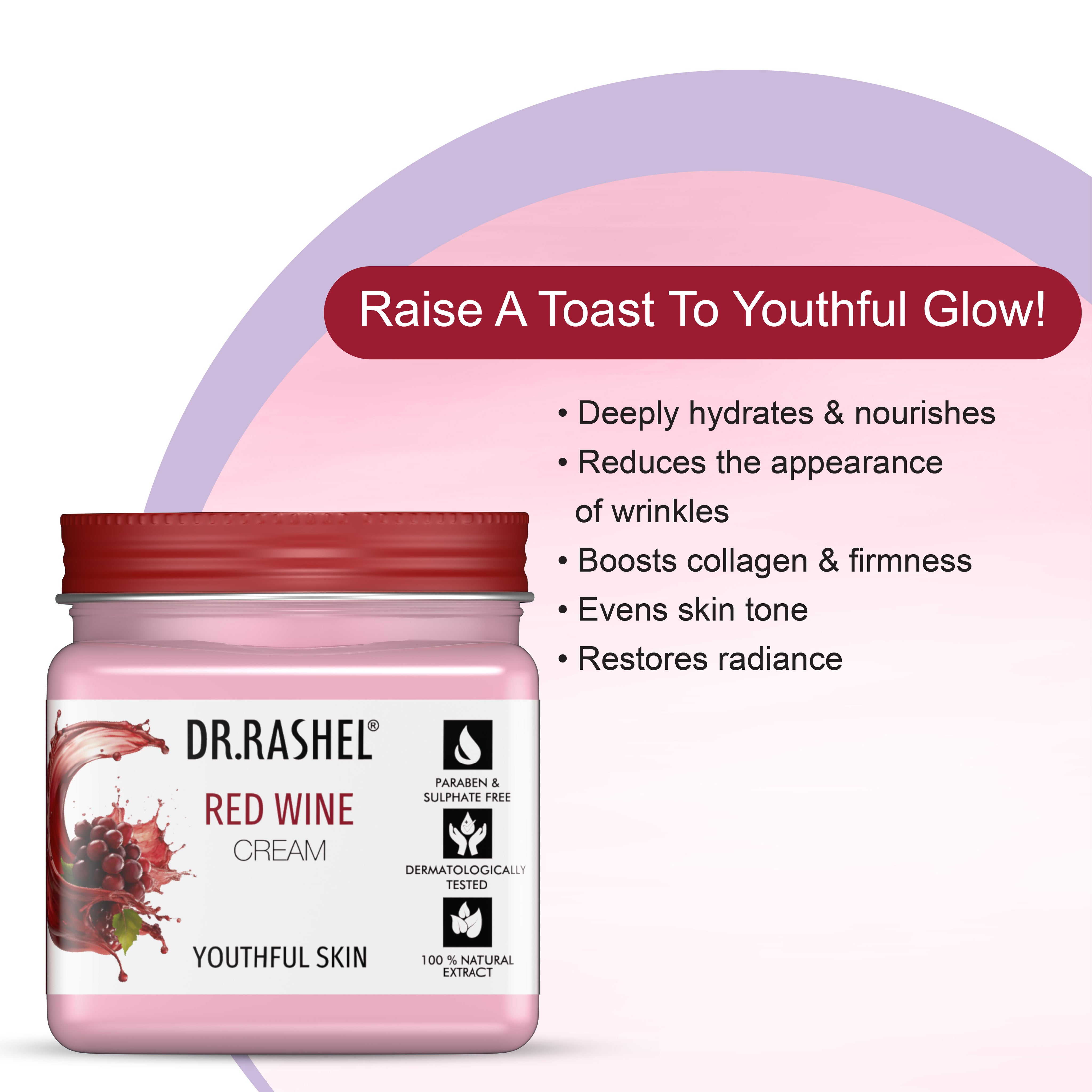 Red Wine Cream - 380 ml – Dr.Rashel