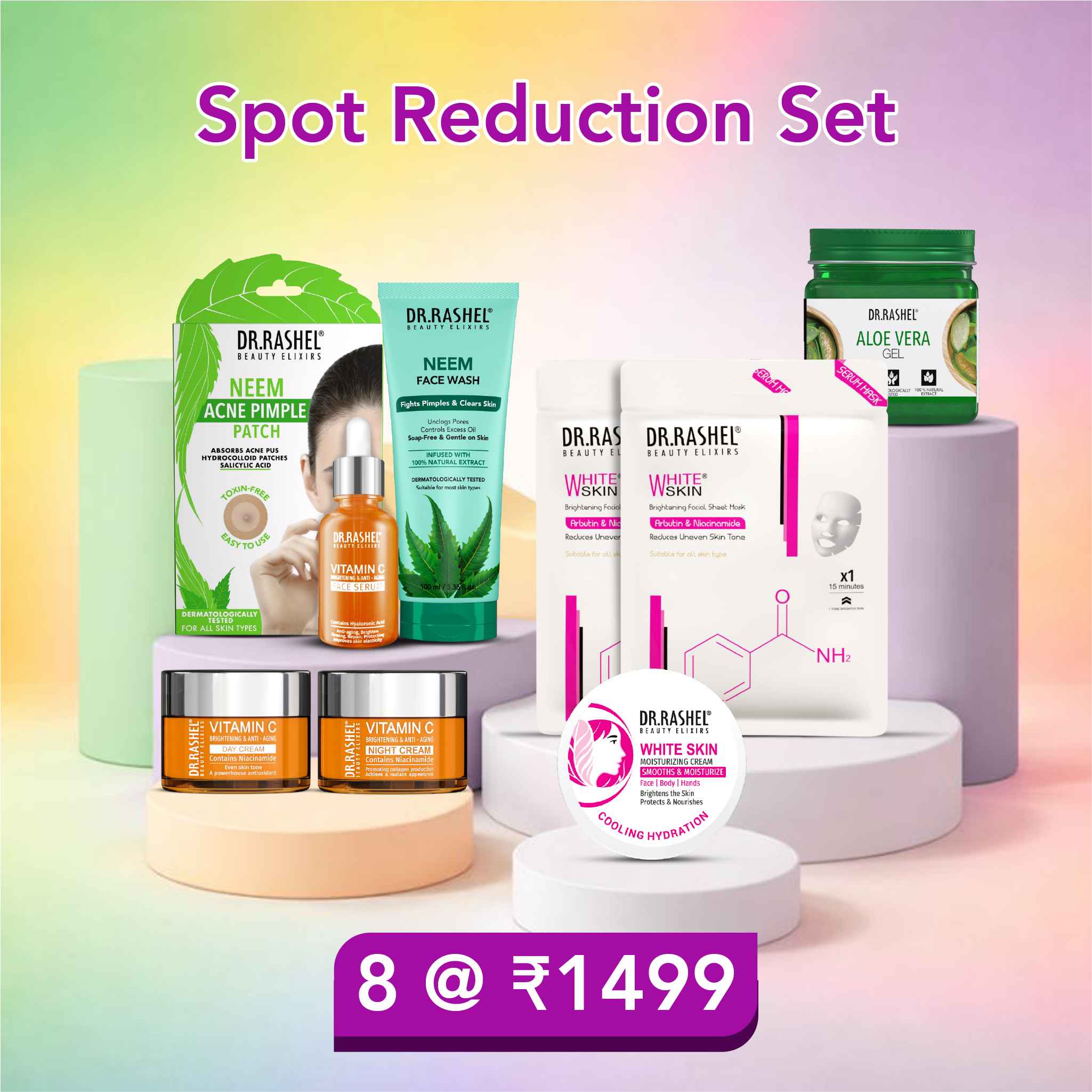 Spot Reduction Set by Dr Rashel for Clear Even Skin – Dr.Rashel