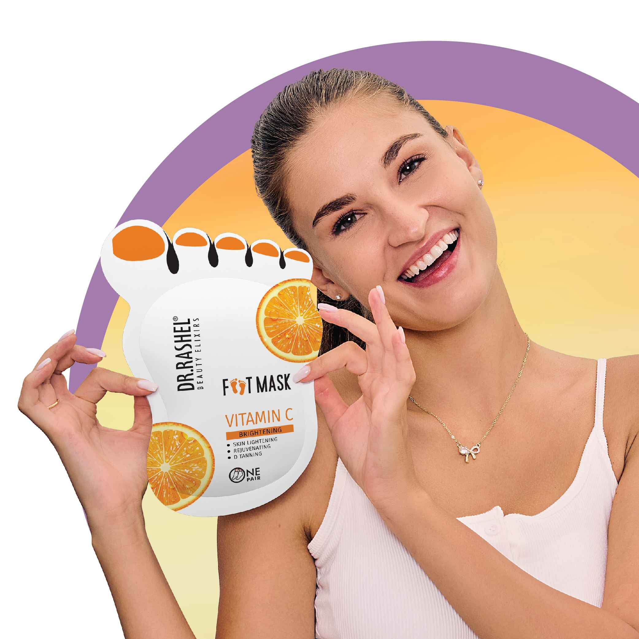 Buy Best Exfoliating Foot Mask in India - Dr.Rashel