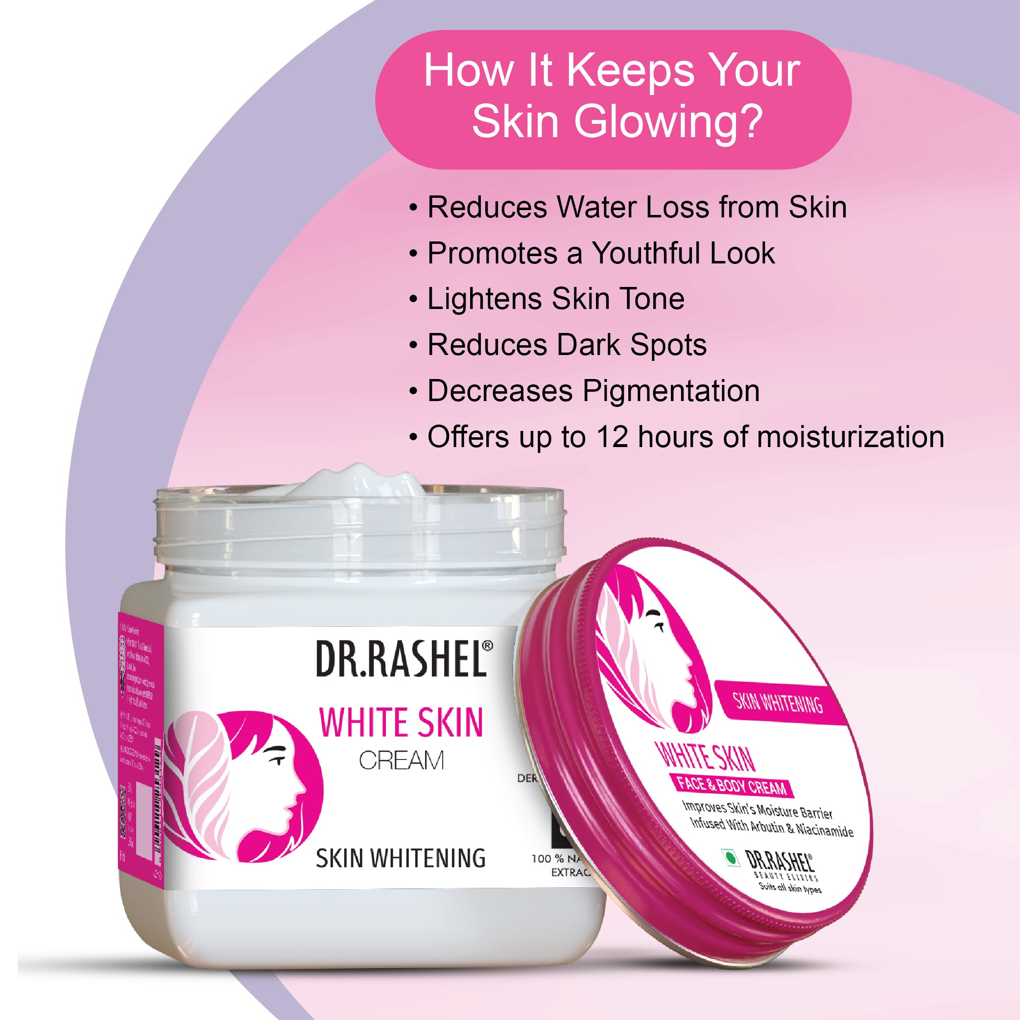 White Skin Cream for Brightening - Dr.Rashel