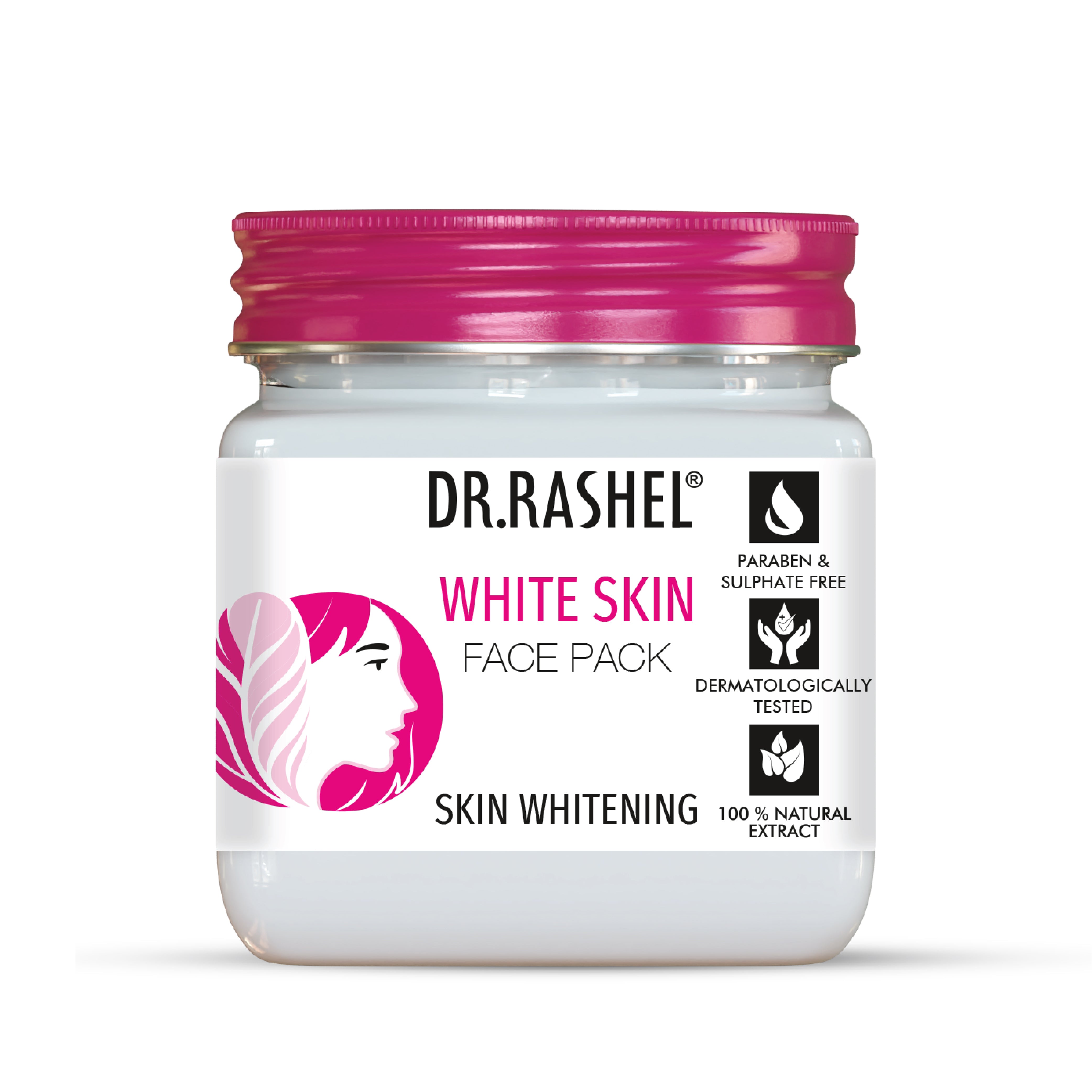 White Skin Face Pack for Bright Skin - Dr.Rashel