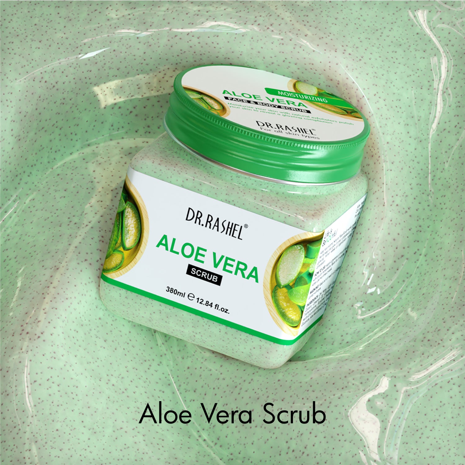 Aloe Vera Face Scrub to Calm & Soothe Skin – Dr.Rashel
